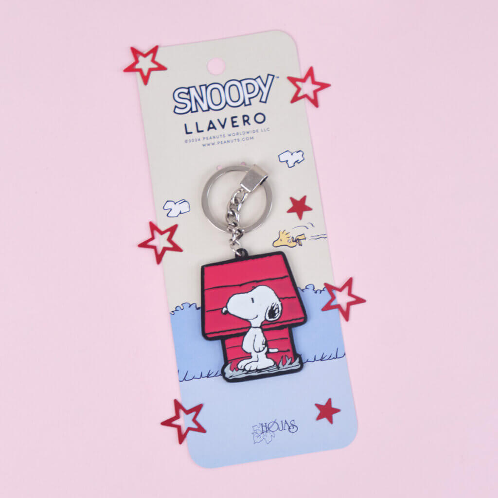 Llavero Snoopy - Hojas