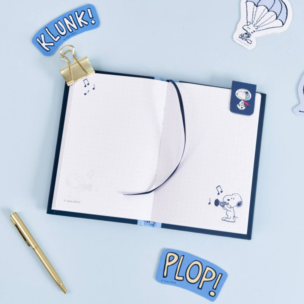 Mini Bullet Snoopy Blue - Hojas