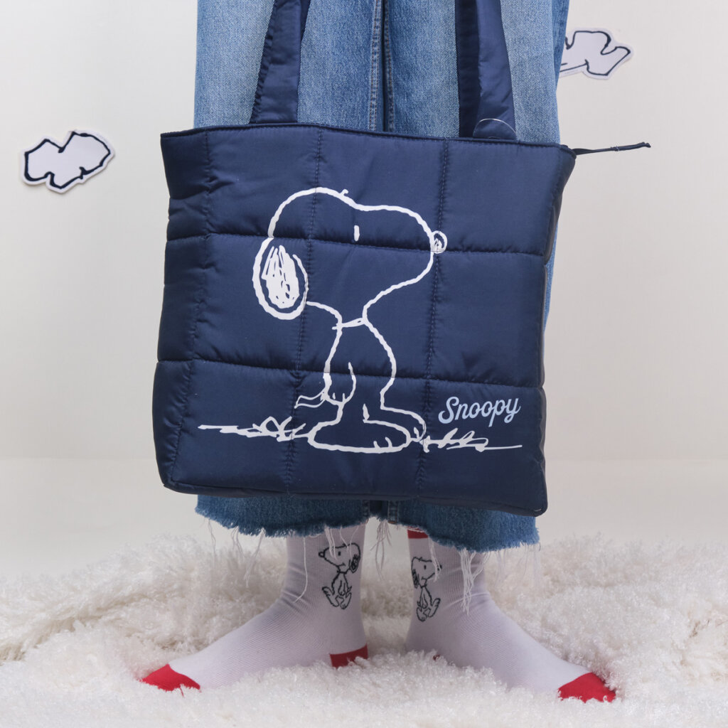 Puffer Bag Snoopy - Hojas