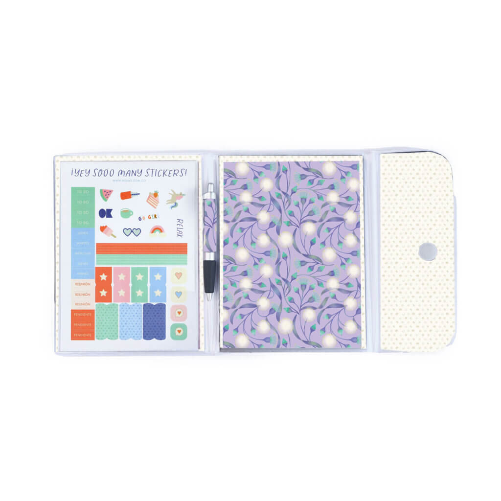 Kit Carpeta Plástica 2025-2 - Hojas