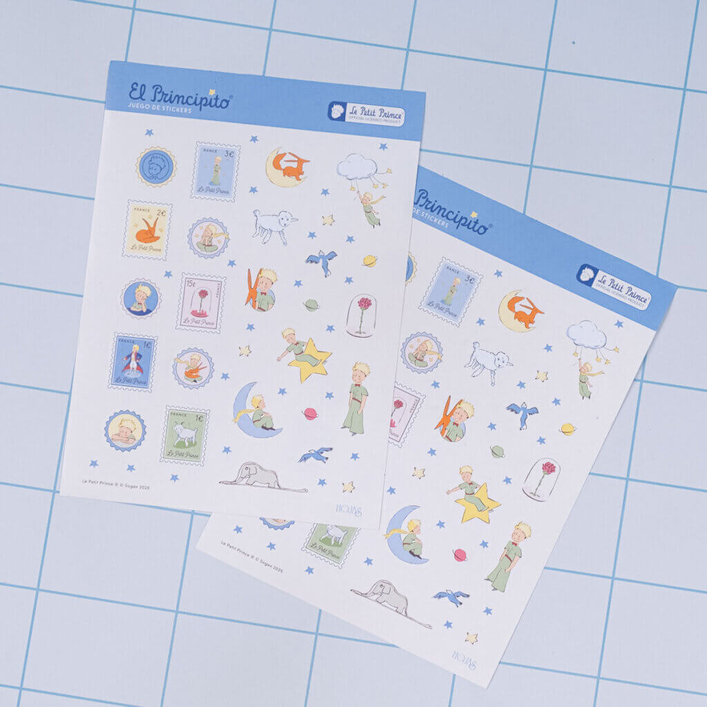 Stickers El Principito - Hojas